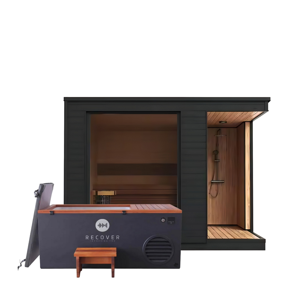 The Ultimate Contrast Therapy Combination | Ice Bath & Sauna Combo in UAE